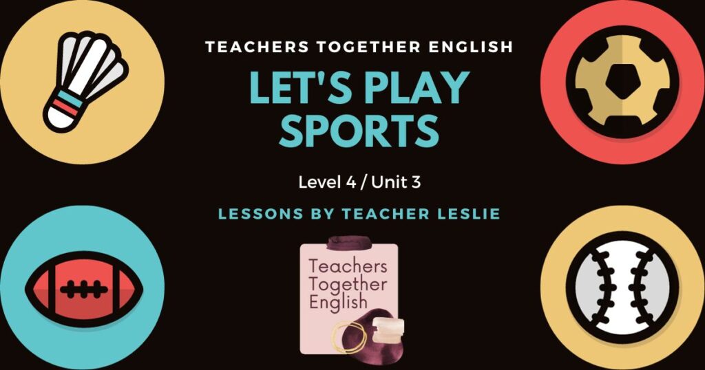 Level 4 ESL Curriculum - Teachers Together English